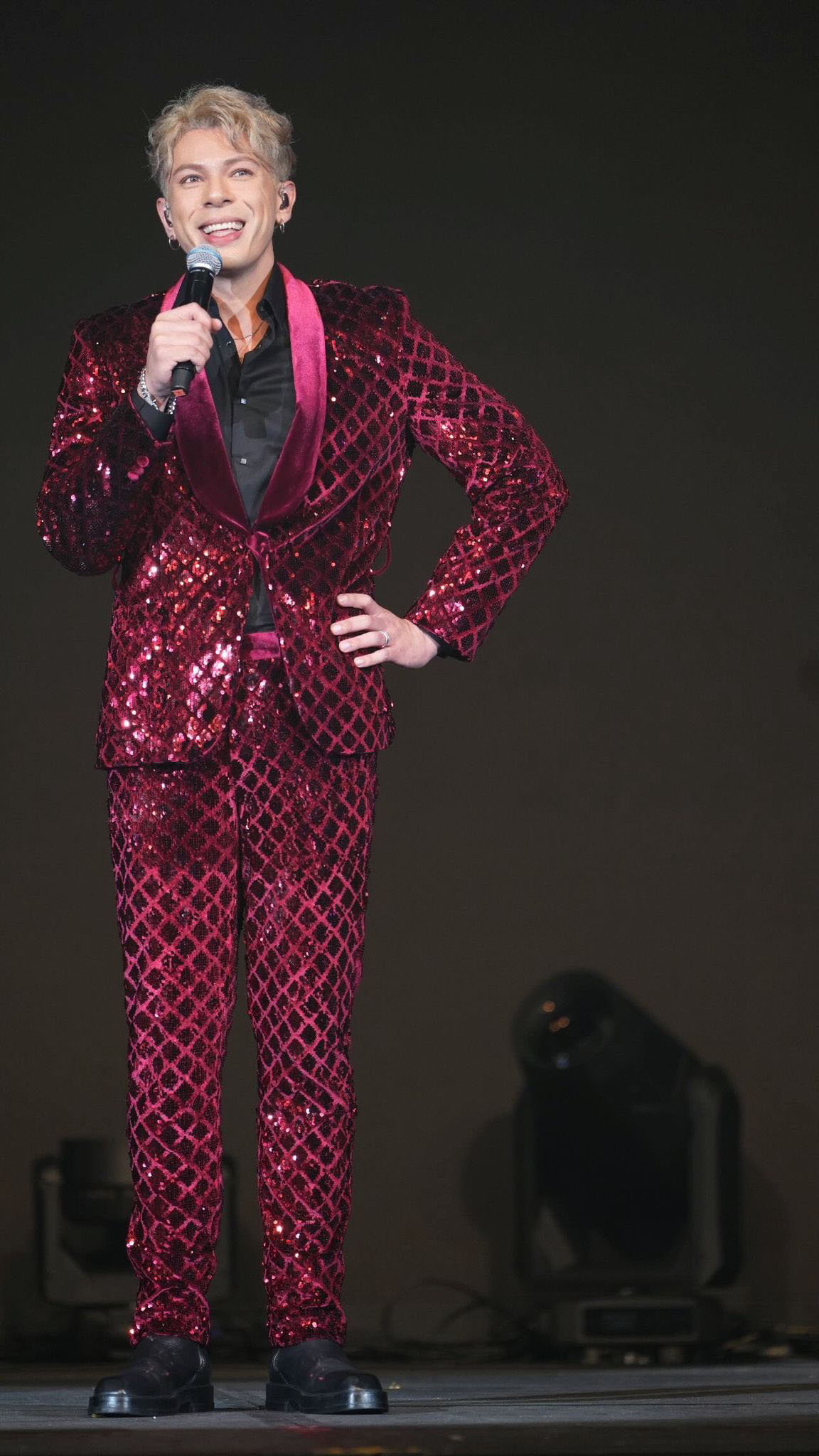 Germano Guilherme is making the stage his own